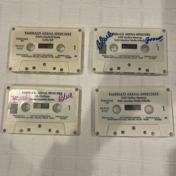 Mary Kay | Media | Mary Kay Cosmetics Cassette Tape Bundle Emerald ...